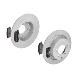 ATE Bremsensatz-Hinterachse Bremsensatz, Scheibenbremse hinten rechts links voll 302mm für MITSUBISHI PEUGEOT JEEP FIAT CITROËN CHRYSLER 068020256AA 4