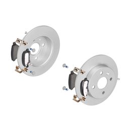 ATE Bremsensatz, Scheibenbremse hinten rechts links voll 240mm für KIA VAUXHALL OPEL CHEVROLET 569111 9196587 93169143 1420-21686