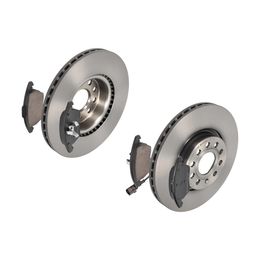 Brembo Bremsensatz-Vorderachse COATED DISC LINE / STANDARD Bremsensatz, Scheibenbremse vorne rechts links innenbel&uuml;ftet 312mm f&uuml;r SKODA VW (SVW) SEAT