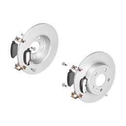 ATE Bremsensatz-Hinterachse Bremsensatz, Scheibenbremse hinten rechts links voll 264mm f&uuml;r KIA VAUXHALL CHEVROLET OPEL 93169143 93188727 93179164 IJF1