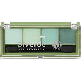 alverde Lidschatten Palette Quattro 96 Luxury Jade