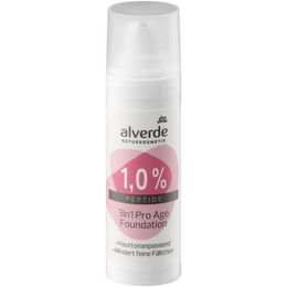 alverde Foundation 3in1 Pro-Age mit 1% Peptide