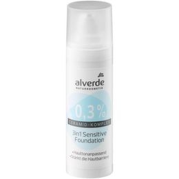 alverde Foundation Sensitive mit 0,3% Ceramid-Komplex
