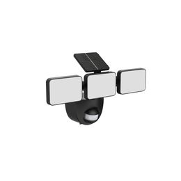 toom Solar-LED-Wandstrahler 'Houston' mit Bewegungsmelder schwarz 35,3 x 20,3 cm