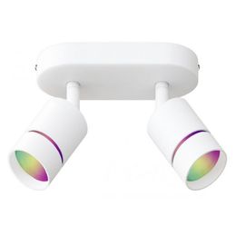 Müller Licht MüllerLicht LED-Wohnraumstrahler 'Nalo' 2-flammig weiß