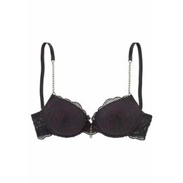Lascana Push-up-BH mehrfarbig Gr. 75C. Mit Herausnehmbaren Kissen und mit Bügel