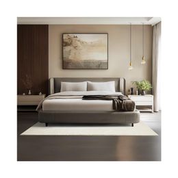 TecTake&reg; Kurzflorteppich, verschiedene Gr&ouml;&szlig;en und Farben, allergikerfreundlich, rutschfeste Unterseite