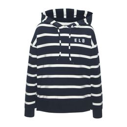 ELBSAND Sweatshirt Damen Gr&ouml;&szlig;e XL marine / wei&szlig;