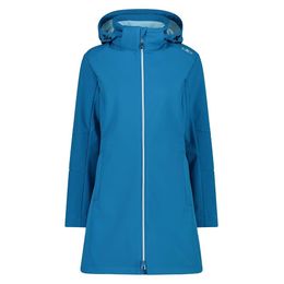 CMP Softshellmantel in Blau - 64% | Gr&ouml;&szlig;e 36 | Damen-outdoorjacken
