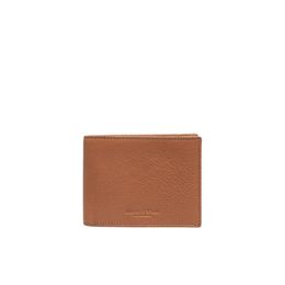 Marc O'Polo Geldbörse MARC O'POLO "aus hochwertiger Leder-Qualität", braun (classic cognac), Leder, unifarben, Kleinlederwaren