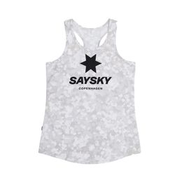 Saysky Camo Combat Singlet Bekleidung Damen wei&szlig; M