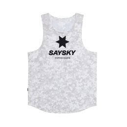 Saysky Camo Combat Singlet Bekleidung Herren wei&szlig; XL