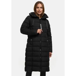 Winterjacke Navahoo "Mondmaedchen", Damen, Gr. S, schwarz, Obermaterial: 100% Polyester; Innenseite: 100% Polyester, Jacken Winterjacke, Extra langer Schnitt mit seitlichen Belüftungsöffnungen, Topseller