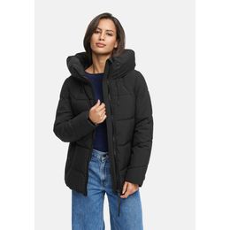 Marikoo Damen Winterjacke "Kuscheltatze"schwarz, Gr. L, Obermaterial: 100% Polyester; Futter: 100% Polyester; Wattierung: 100% Polyester;
