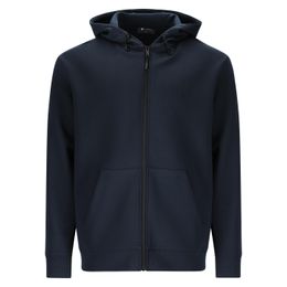 Sweatshirt Virtus "Taro", Herren, Gr. L, dunkelblau, 78% Polyester, 17% Viskose, 5% Elasthan, unifarben, normal, ohne Ausschnitt, Sweatshirts Sweatshirt, in angenehm weicher Qualit&auml;t