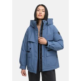 Marikoo Damen Winterjacke "Shigaraa"dusty blau, Gr. XXXL, Obermaterial: 100% Polyester; Futter: 100% Polyester; Wattierung: 100% Polyester;