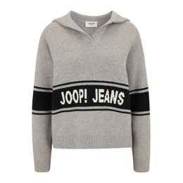 JOOP! Jeans Pullover 'Kilo' Damen Gr&ouml;&szlig;e XS graumeliert / schwarz / wei&szlig;