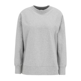 Noppies Umstand Sweatshirt 'Alta' Damen Gr&ouml;&szlig;e XXL ecru / graumeliert / dunkelrot