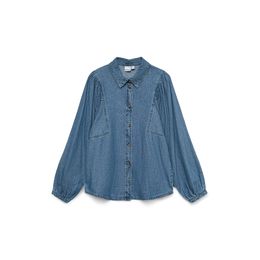 V&eacute;ro Moda Vero Moda Bluse 'VMSITTA' Damen Gr&ouml;&szlig;e XS blue denim