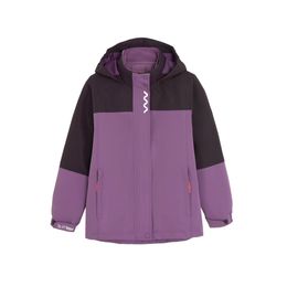 Cool Club Jacke M&auml;dchen Gr&ouml;&szlig;e 116 violettblau / schwarz