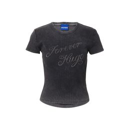 Hugo T-Shirt 'Dever_B' Damen Gr&ouml;&szlig;e XL grau