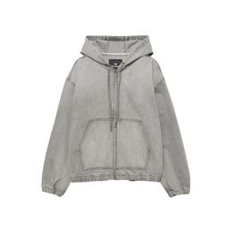 Pull&Bear Pull&bear Sweatjacke Herren Gr&ouml;&szlig;e XL grey denim