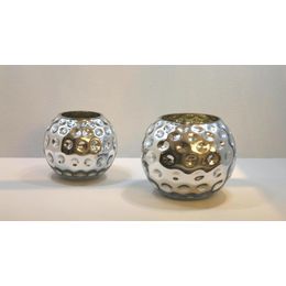 COR MULDER Vase SILVER GOLFBALL