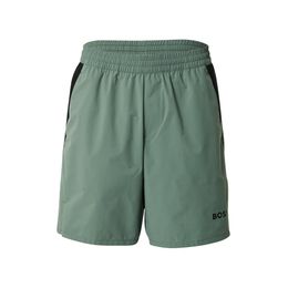BOSS Sportshorts 'S_T-Match' Herren Gr&ouml;&szlig;e XL dunkelgr&uuml;n / schwarz