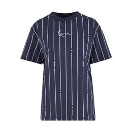 Karl Kani T-Shirt 'Os' Damen Gr&ouml;&szlig;e XS blau / wei&szlig;