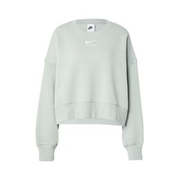 Nike Sportswear Sweatshirt 'PHNX FLC' Damen Gr&ouml;&szlig;e XS pastellgr&uuml;n / wei&szlig;