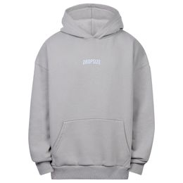 Dropsize Sweatshirt Herren Gr&ouml;&szlig;e XL grau / wei&szlig;