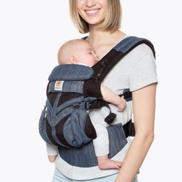 ergobaby Omni Classic-Babytrage - Mesh: Indigo Weave