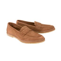 GRAND STEP SHOES Gran Step Shoes Bequem-Mokassin, 36 - Cognac, aus Leder