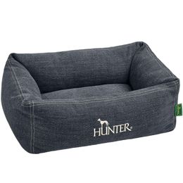 Hunter Orthop&auml;disches/Ergonomisches Hundesofa Rotterdam Denim blau / M