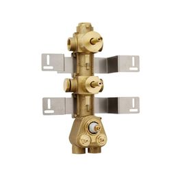 Bossini Alta Portata Unterputz-Einbauk&ouml;rper f&uuml;r 3-Wege-Thermostat, Z030203000,