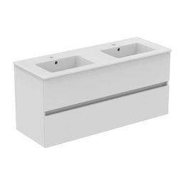 Ideal Standard Eurovit+ Schrank mit Doppelwaschtisch, 2 Ausz&uuml;ge, R0576WG,