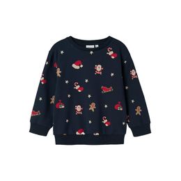 name it Sweatshirt 'NMNROHOM' boy Blue size 104