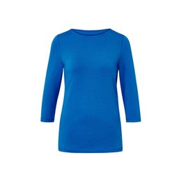 Tchibo - Shirt mit 3/4-Arm - Damen - Gr. M - blau