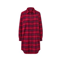 Tchibo - Flanell-Nachthemd - Damen - Gr. XL - blau