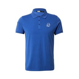 K by KARL LAGERFELD Karl Lagerfeld Poloshirt Herren Gr&ouml;&szlig;e XXL royalblau / wei&szlig;