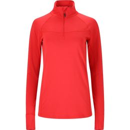 WHISTLER Funktions-Langarmshirt 'Blume' Damen Gr&ouml;&szlig;e S rot