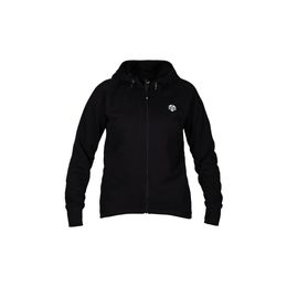 MOROTAI Athletic Zip-Up Hoodie 'Naka' female Black size XL