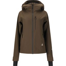 SOS Sportjacke 'Cervinia' Damen Gr&ouml;&szlig;e S braun