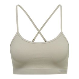 Hummel Sports Bra 'Juno' female Beige size M