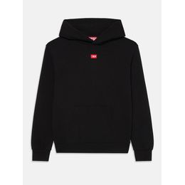 Diesel Sweatshirt 'SXGINHOOD' Jungen Gr&ouml;&szlig;e 140 schwarz