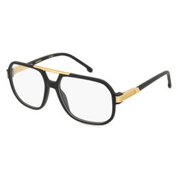 Carrera 1134 Brille Damen | Fassung: Vollrand, Quadratisch, Schwarz Matt