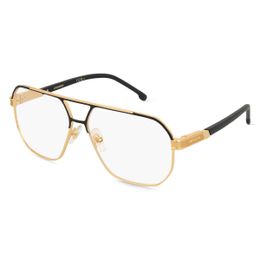 Carrera 1135 Brille Herren | Fassung: Vollrand, Pilot, Schwarz Gold