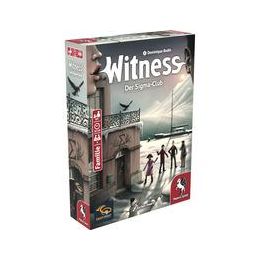 Pegasus Deep Print Games: Witness - Der Sigma-Club, R&auml;tselspiel