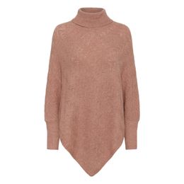 Kaffe Poncho 'KAJennie' Damen Gr&ouml;&szlig;e XS/XL pinkmeliert