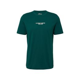 s.Oliver T-Shirt Herren Gr&ouml;&szlig;e XXL smaragd / wei&szlig;